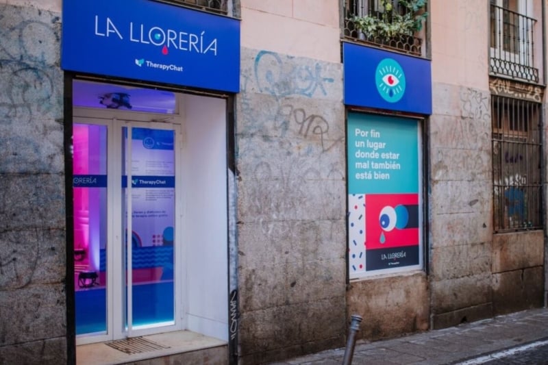'La Llorería', el lugar donde las personas acuden a llorar y hablar de ...