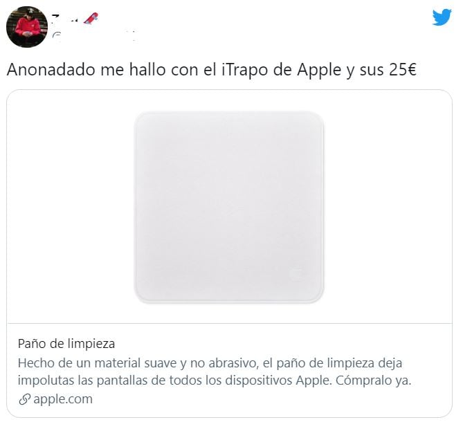 Critican a Apple por vender "trapito" para limpiar celulares en más de ...