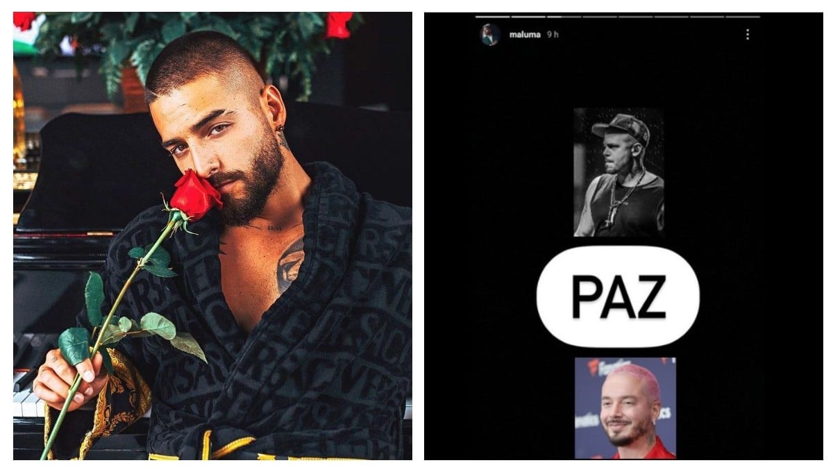 Le llueven memes a Maluma por su "solución" a conflicto entre Residente ...