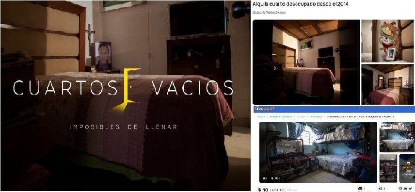 Campaña ‘Cuartos Vacíos’ pone en renta habitaciones de mujeres ...