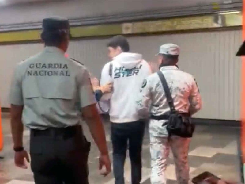 Protestas Por Guardia Nacional En El Metro Suspenden A Elementos Por Detener A Joven Quinto Poder
