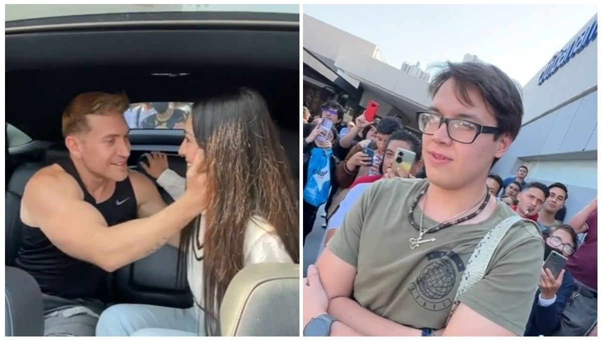 Mujer se besa con otro enfrente de su novio para un reto: Me dolió ...