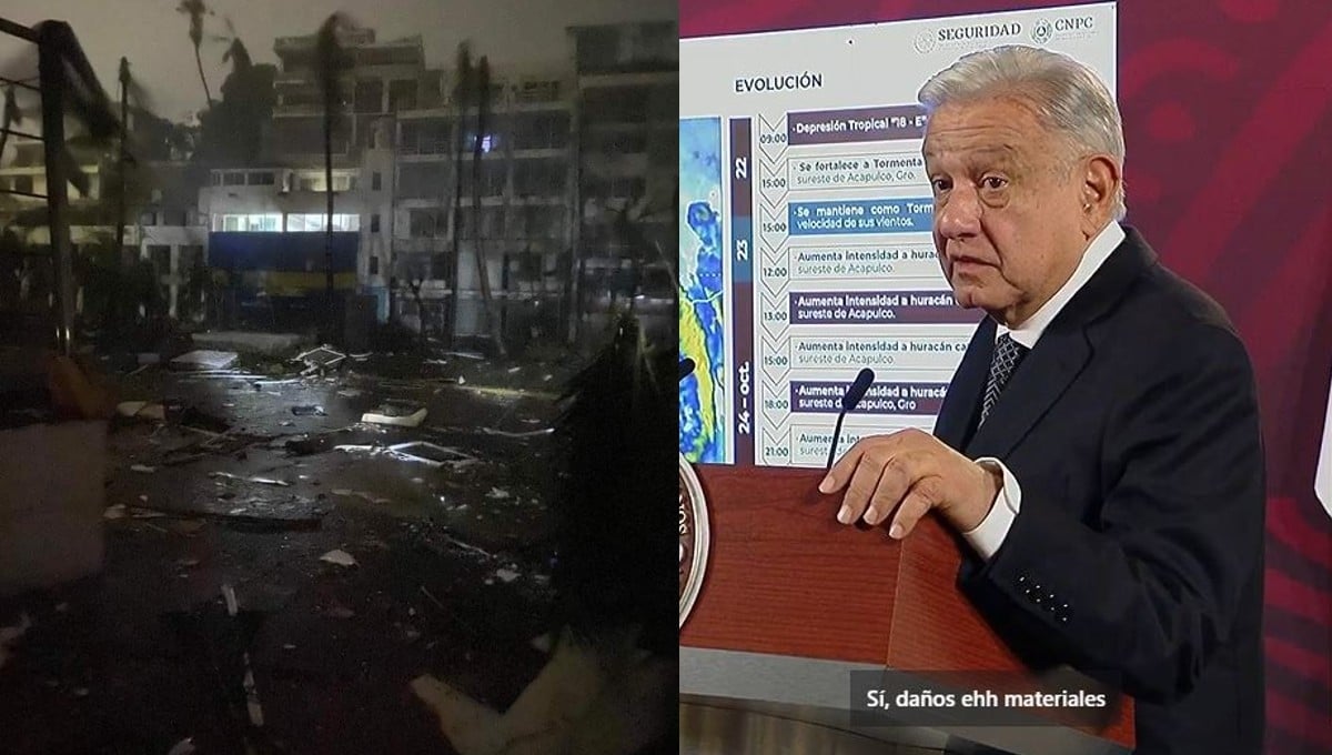 Huracán Otis: AMLO revela si hay pérdida de vidas humanas en Guerrero ...