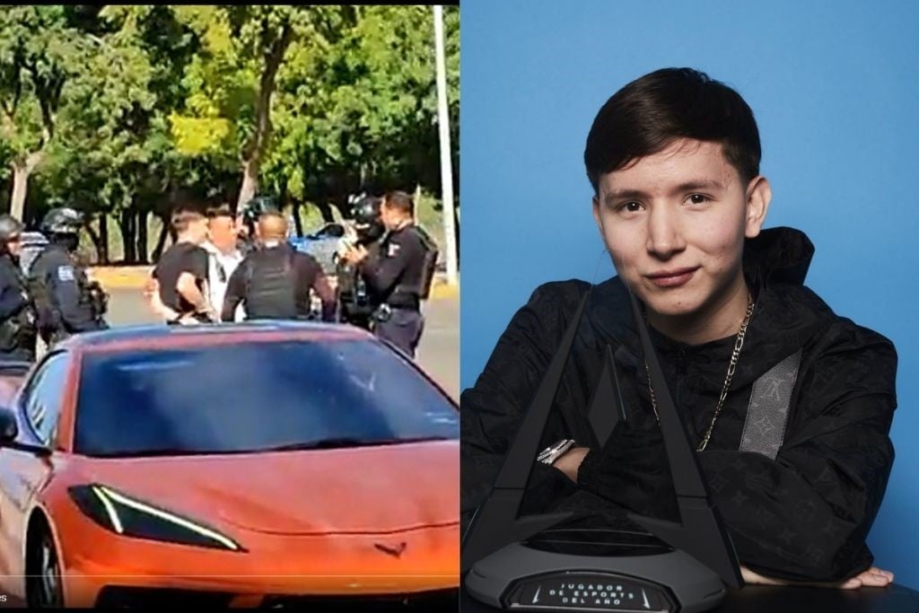 Detienen al youtuber Jelty por jugar arrancones con su Corvette en ...