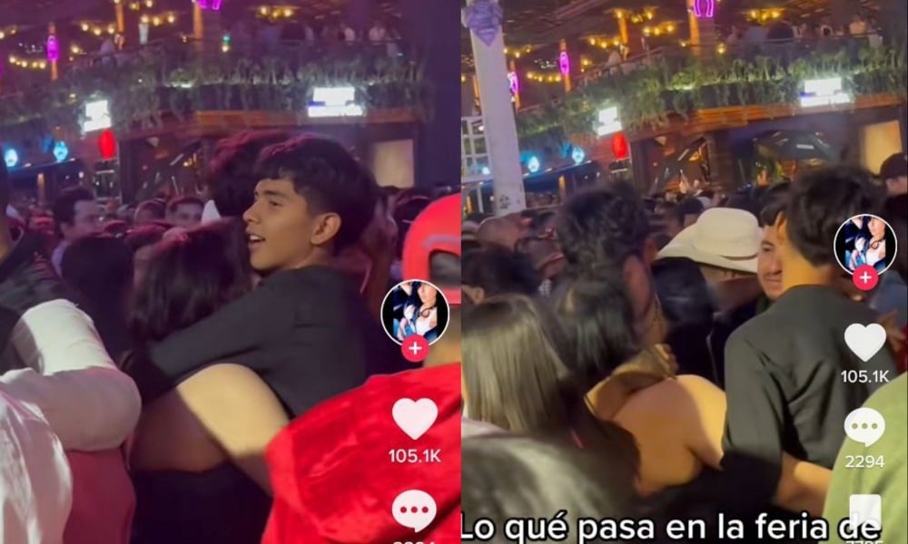 Joven se besa con el amigo de su novio en su cara y éste no se da ...