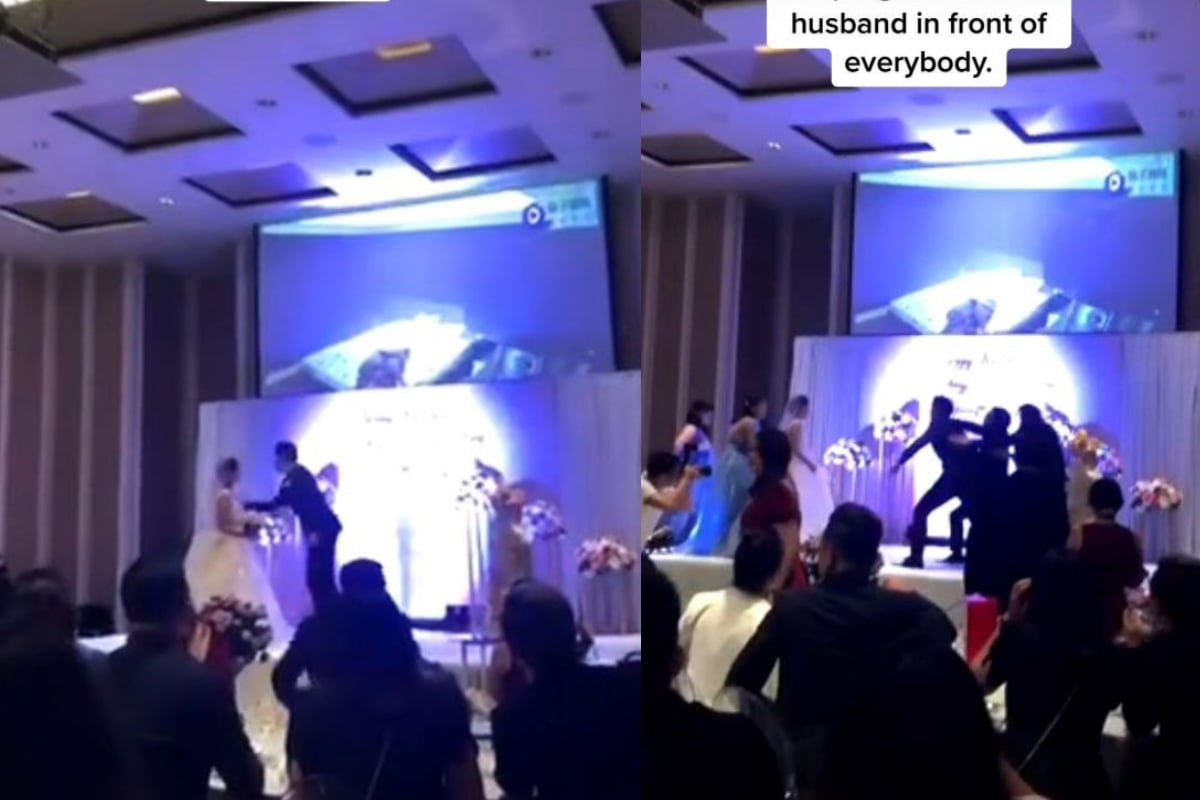 Novio exhibe infidelidad de su pareja en plena boda; lo engañó con el cuñado | Quinto Poder