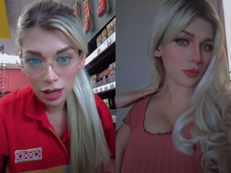 Quién es Valeria Rose, la cajera del Oxxo que está causando furor en ...