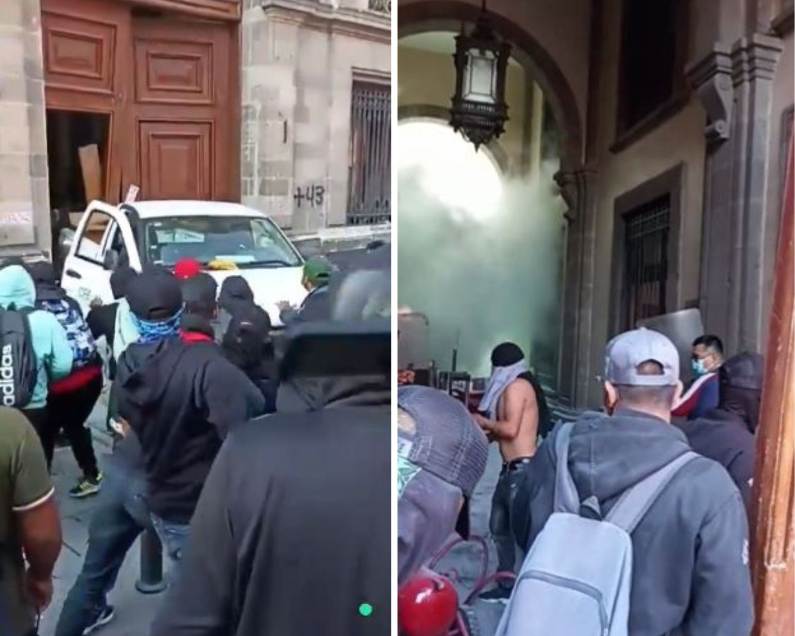 Los impactantes videos de la irrupción de los normalistas de Ayotzinapa ... Los impactantes videos de la irrupción de los normalistas de Ayotzinapa ...