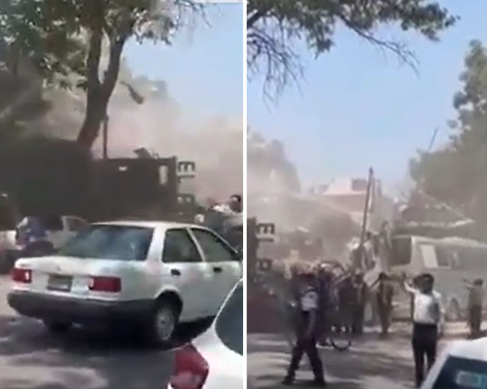 El Patio: Difunden video del momento en el que se derrumbó el ...